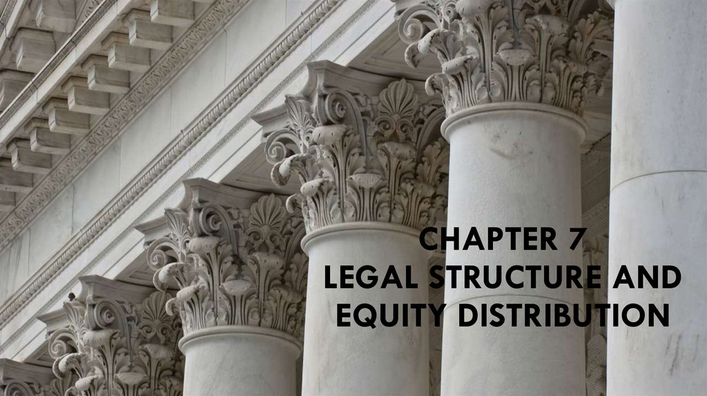Legal Structure and Equity week 2 - презентация онлайн