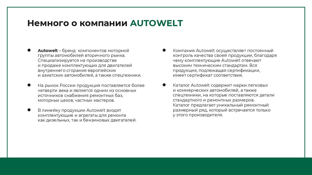 Autowelt - Шаблон_финал - презентация онлайн