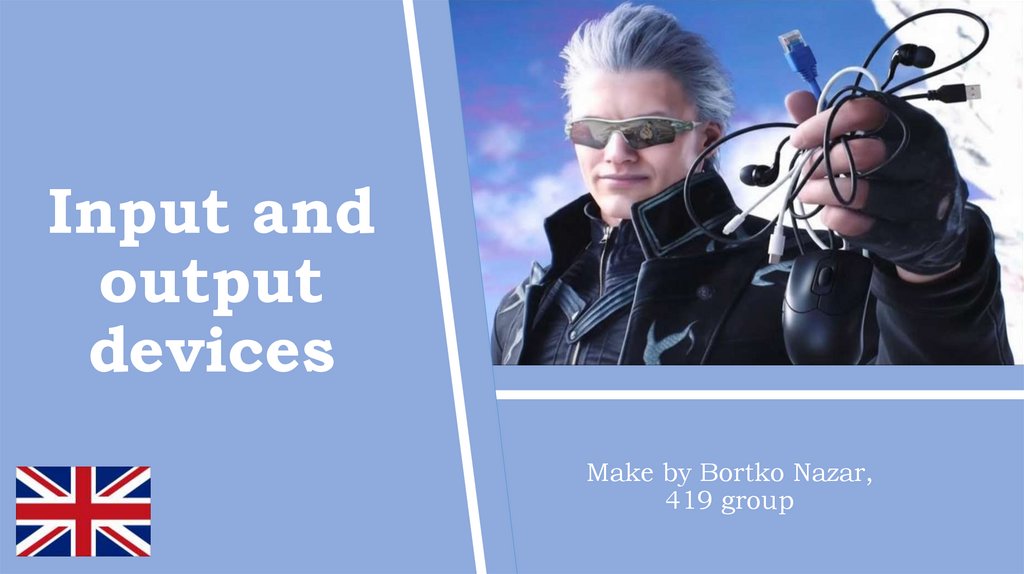 Input and output devices - online presentation