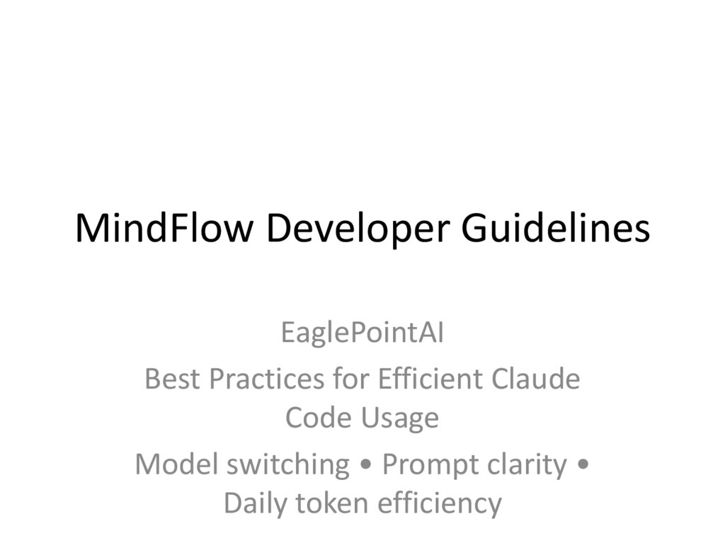 EaglePointAI_MindFlow_Cloud_Code_Best_Practices_Updated_v3 ...