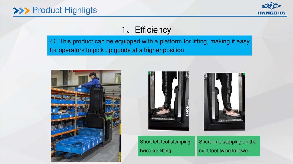 Introduction to X Series Low level Order Picker_EN_ - презентация онлайн