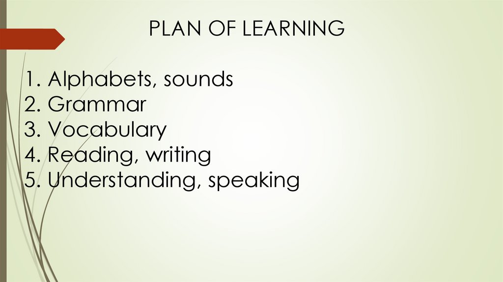 1 LESSON (5) - online presentation