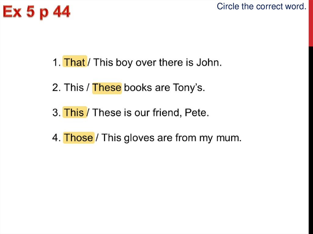 Spotlight 5 Module 2g Progress Check (1) - презентация онлайн