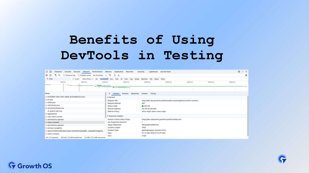 DevTools 1 - online presentation