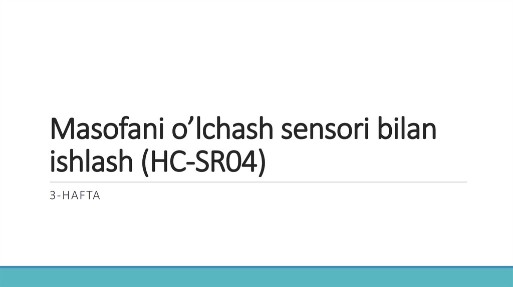 3-maruza - презентация онлайн