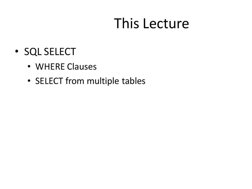 week4_DB - презентация онлайн