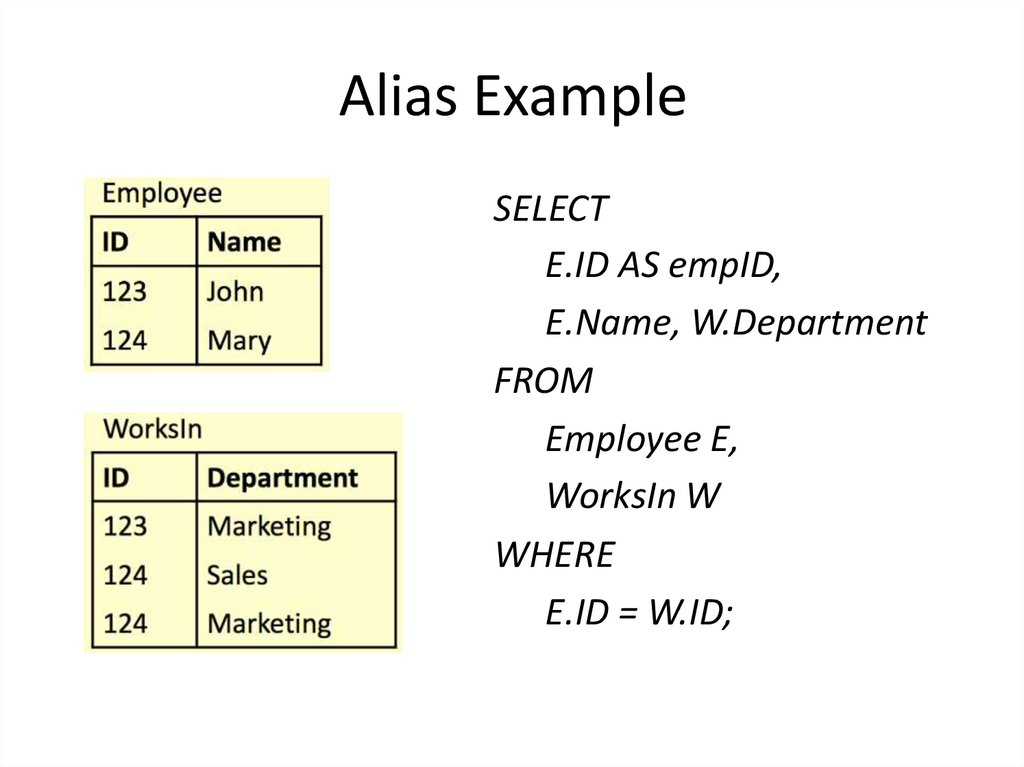 week4_DB - презентация онлайн