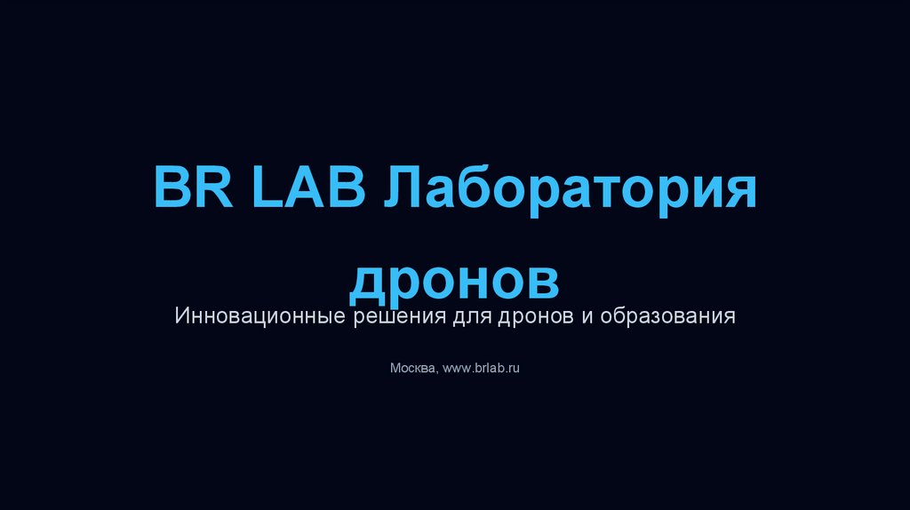 BR LAB Presentation - online presentation