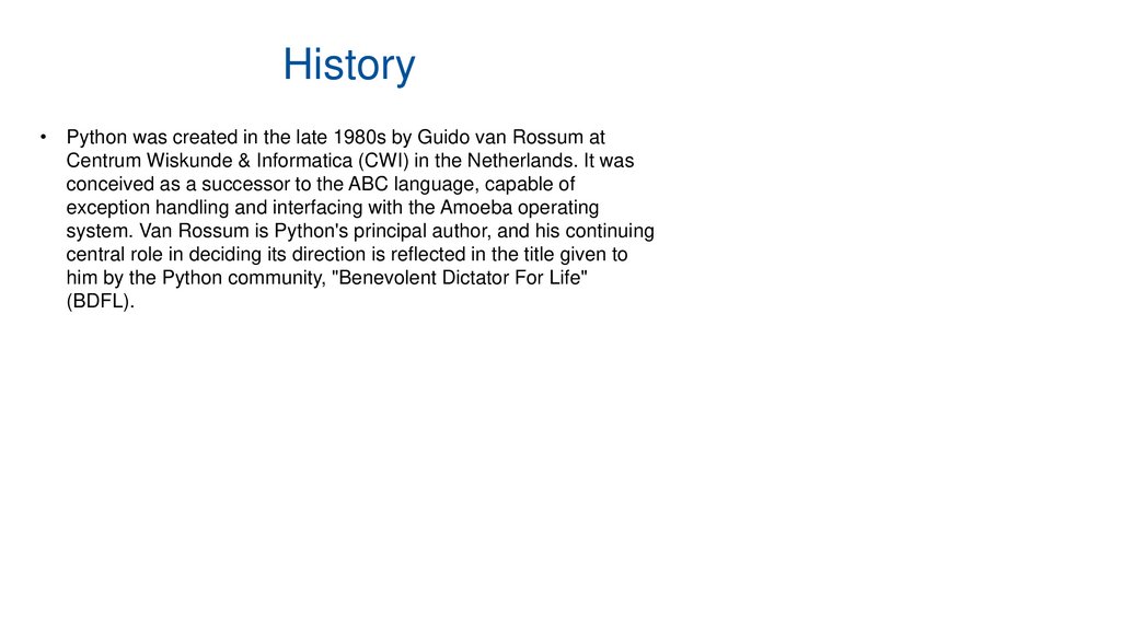 python_introduction - презентация онлайн