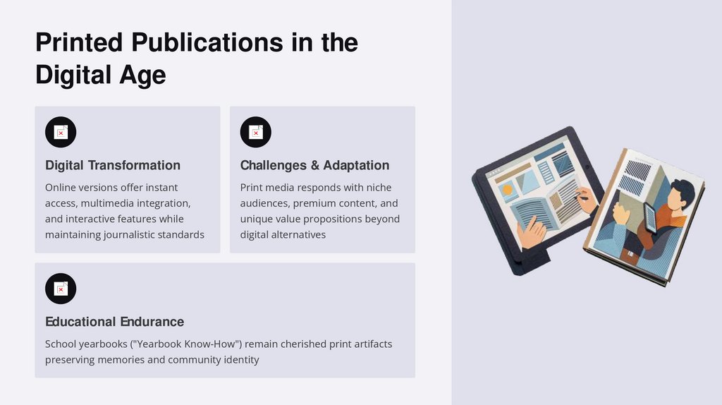 Printed-Publications-From-Ancient-Times-to-Today(1) - презентация онлайн