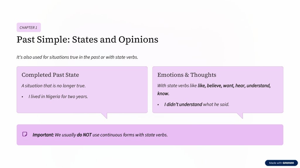 Mastering-Past-Tenses - презентация онлайн
